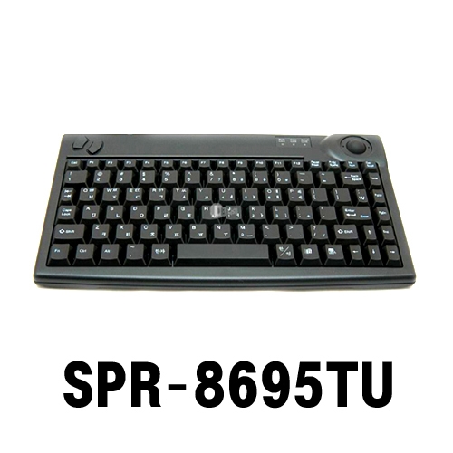 트랙볼미니키보드 USB-세진 SPR-8695TU 블랙 | 아이뷰코리아